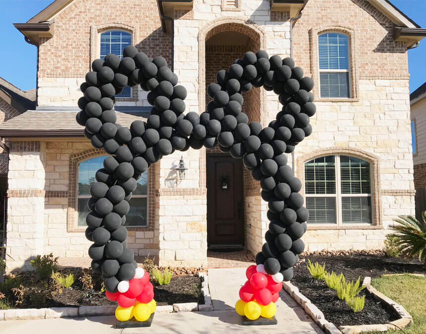 Balloon Arches | Organic Arches | Balloon Decor Houston