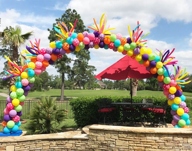 Balloon Arches | Organic Arches | Balloon Decor Houston