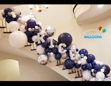 Stunning Stair Decoration Ideas | Houston Deco Balloons, TX