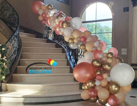 Stunning Stair Decoration Ideas | Houston Deco Balloons, TX