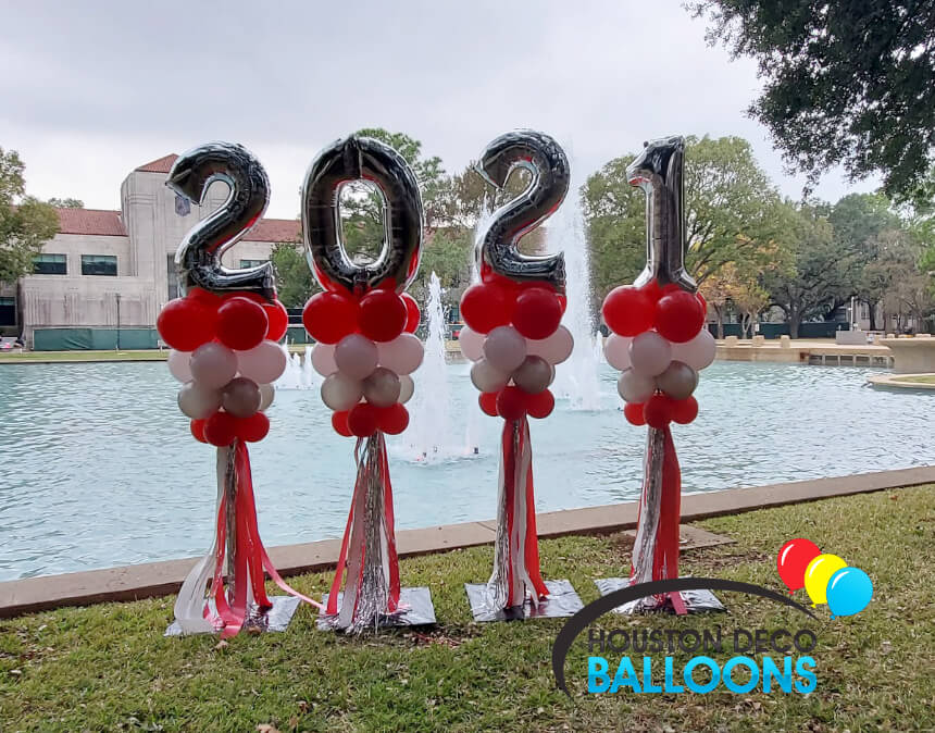 Graduation Balloon Decorations - Houston Balloon Decorations