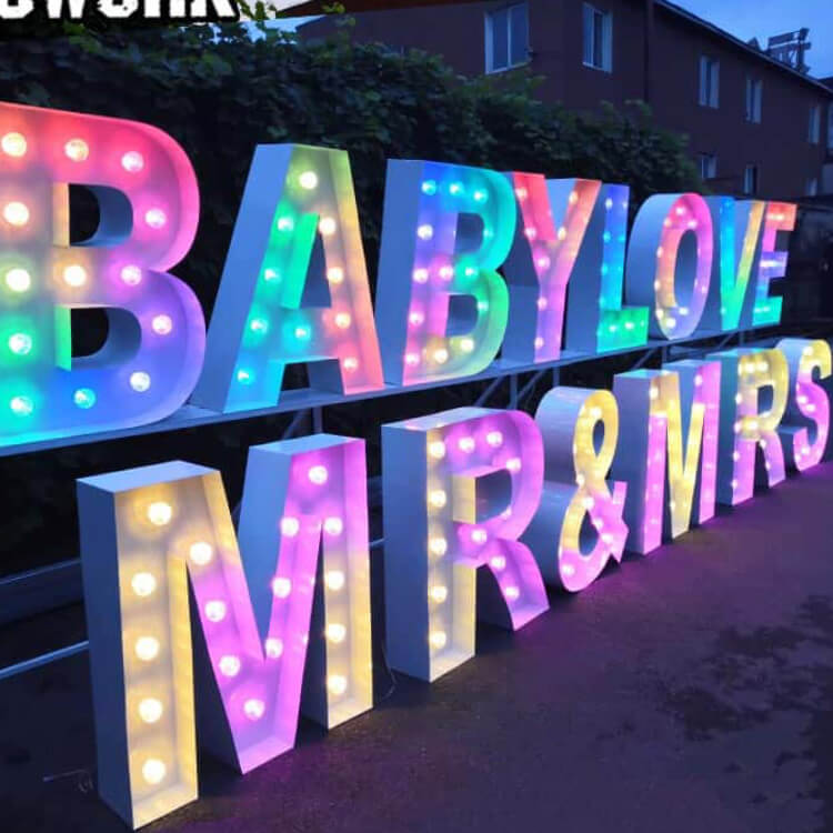 Marquee Letters & Numbers Rental - Houston Deco Balloons