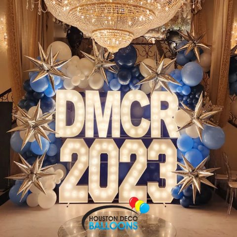 Corporate Event Decoration Ideas - Marquee Letters - Balloon Decorations