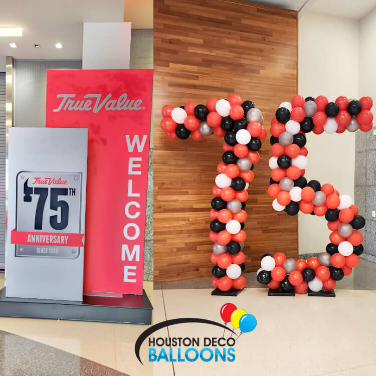 Corporate Event Decoration Ideas - Marquee Letters - Balloon Decorations