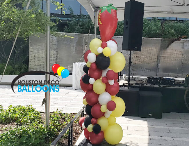 Incredible Balloon Column Designs for Houston Events