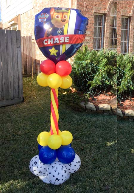 Amazing Balloon Columns - Houston Balloon Decorations
