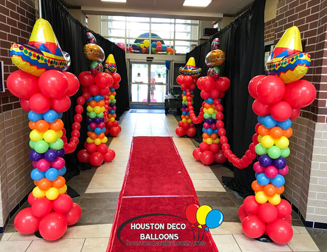 Amazing Balloon Columns - Houston Balloon Decorations